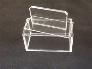 clear acrylic musubi rice press maker with rectangular handle food safe