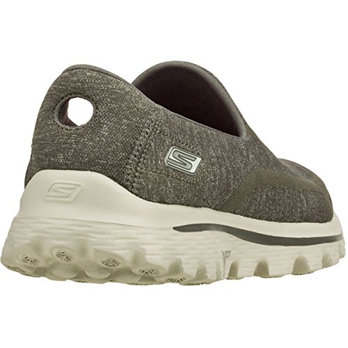 Skechers Performance Women's Go Walk 2 Super Sock Slip-On Walking Shoe,Old Charcoal,8.5 M US