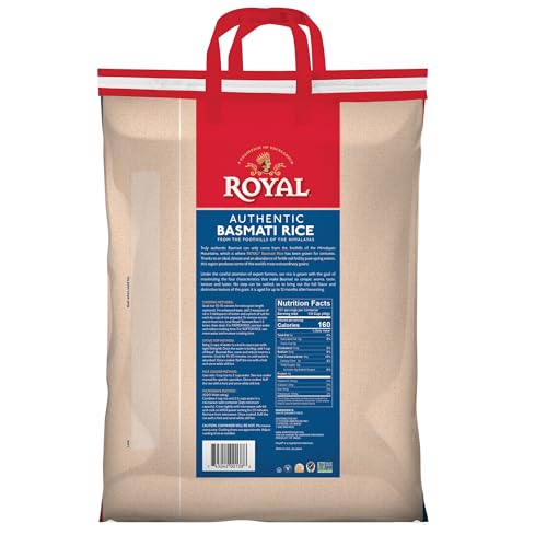 Authentic Royal Basmati White Rice, 15 lbs