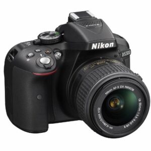 Nikon D5300 24.2 MP CMOS Digital SLR Camera with 18-55mm f/3.5-5.6G ED VR II Auto Focus-S DX NIKKOR Zoom Lens - International Version (No Warranty)