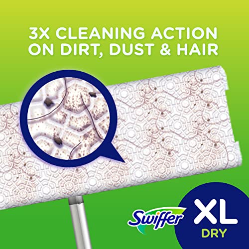 Swiffer Sweeper X-Large Dry Sweeping Cloth Refills Unscented 16 Count