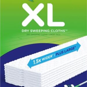 Swiffer Sweeper X-Large Dry Sweeping Cloth Refills Unscented 16 Count