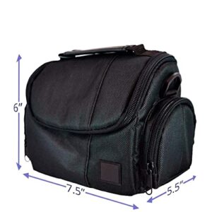 eCostConnection Medium Soft Padded Camera Equipment Bag/Case for Nikon, Canon, Sony, Pentax, Olympus Panasonic, Samsung & Many More