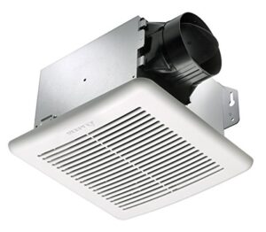 delta breez greenbuilder gbr80h 80 cfm exhaust bath fan with humidity sensor