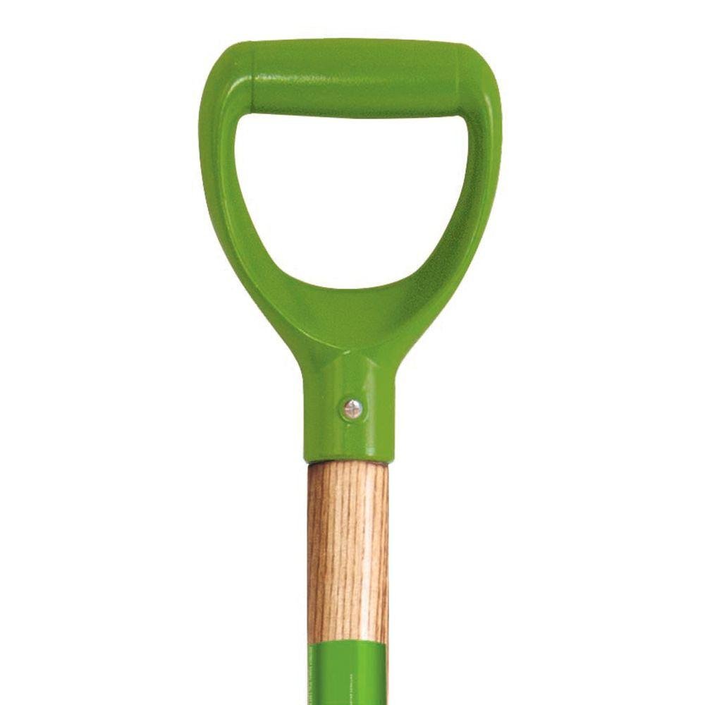 AMES 2682700 Poly Scoop with Hardwood Handle and D-Grip, 46-Inch