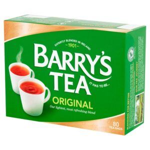 barry's tea irish breakfast teabags (80) - pack of 2