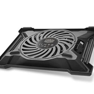 Cooler Master NotePal X-Slim II Laptop Cooling Pad 'Silent 200mm Fan, Egonomic Design, Supports up to 15.6" laptops' R9-NBC-XS2K-GP