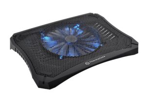 thermaltake massive v20 steel mesh panel single 200mm blue led fan adjustable speed control 10"-17" laptop notebook cooling pad cl-n004-pl20bl-a