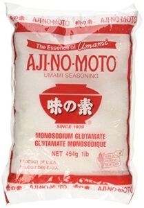 aji no moto ajinomoto monosodium glutamate umami seasoning 454g / 1lb / 16oz halal