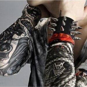 Hmxpls 6 Pcs Tattoo Compression Sleeve, Arm Sleeves Tattoo, Tatto Sleeve Covers, Temporary Tattoo Sleeves, Sunscreen Sleeves.