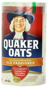 quaker oats old fashioned, 18 0z. (2 pack)