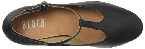 Bloch Women's Chord T-Bar Strap 3" Dance Shoe, Black, 9 Medium US