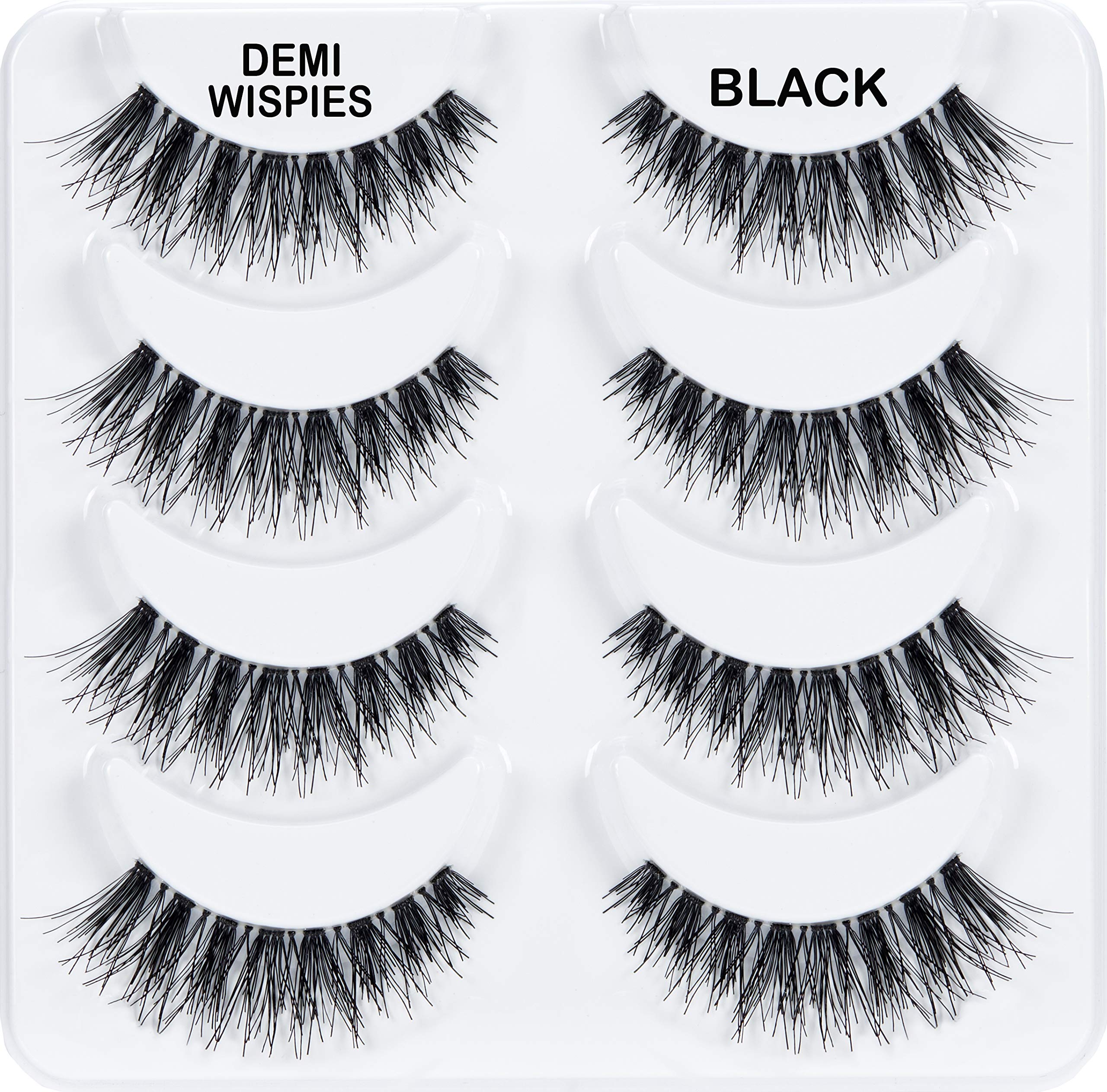 ARDELL Professional Natural Multipack - Demi Wispies Black by Ardell, Pack of 3