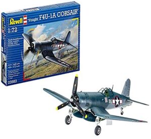 revell germany vought f4u-1a corsair airplane model kit