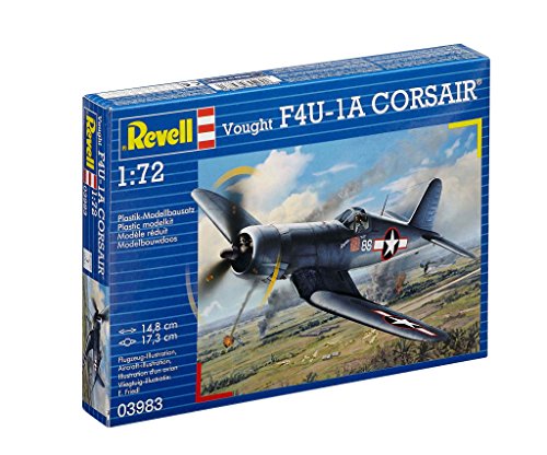 Revell Germany Vought F4U-1A Corsair Airplane Model Kit