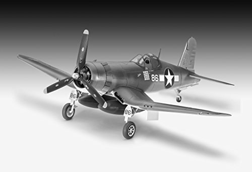 Revell Germany Vought F4U-1A Corsair Airplane Model Kit