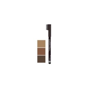 rimmel professional eyebrow pencil, dark brown 1 ea (pack of 2)