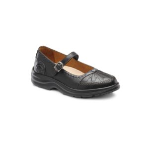 dr. comfort women's paradise diabetic mary jane shoes black, 8.5 wide