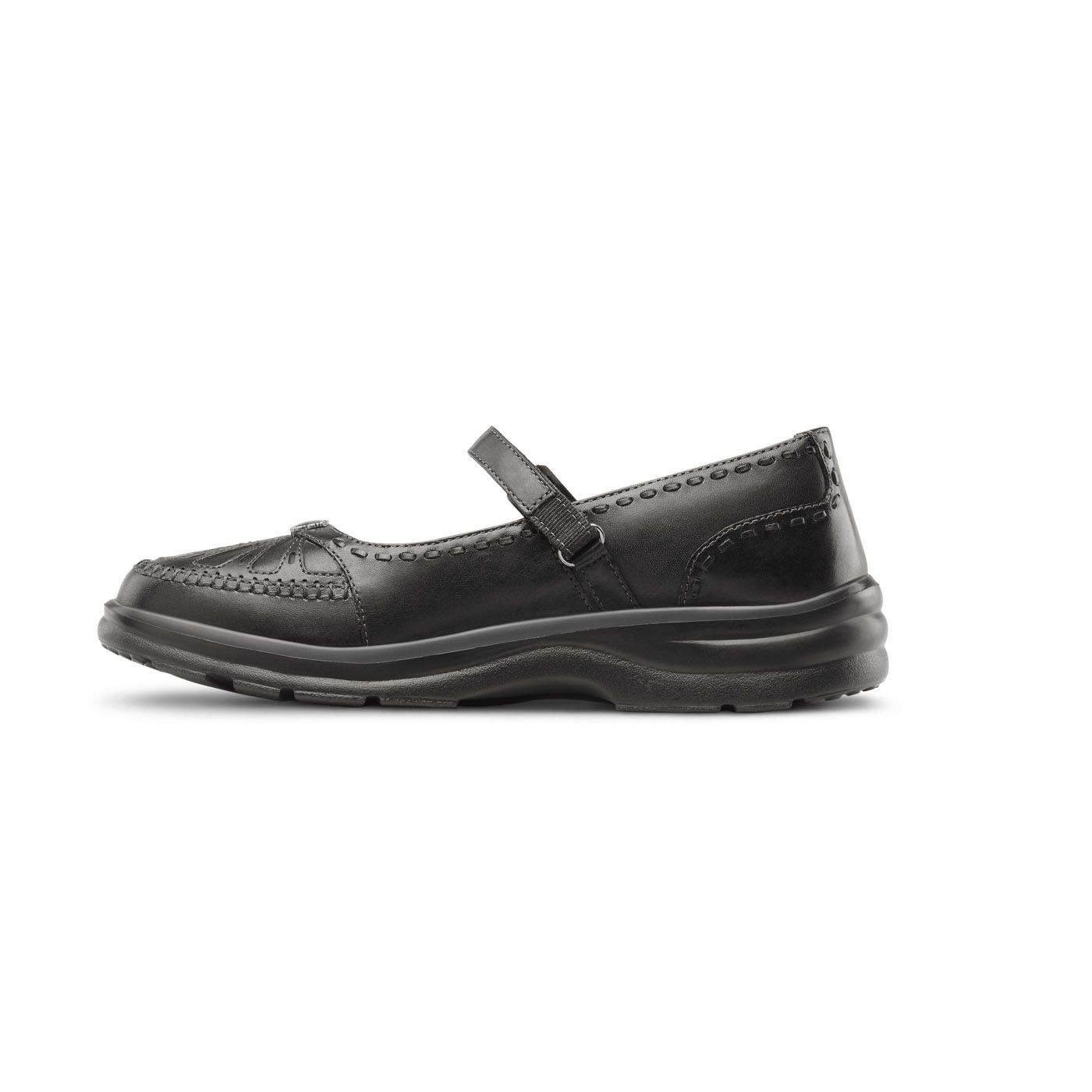 Dr. Comfort Women's Paradise Diabetic Mary Jane Shoes Black