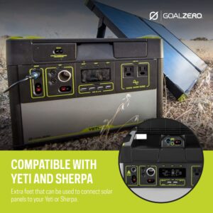 Goal Zero 30' Extension Cable 8 mm 9 m Or 30 Extra Feet to Connect Solar Panels to Each Other Or Can Be Used to Connect Panels to Yeti Or Sherpa 100ac for Charging