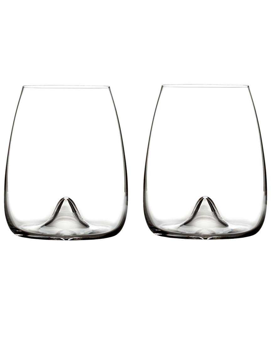 Waterford Elegance Stemless Wine Glass, Pair