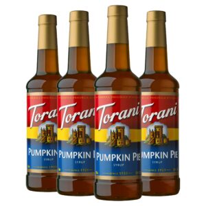 torani syrup, pumpkin pie, 25.4 ounces (pack of 4)