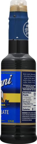 Torani Chocolate Syrup, Sugar Free, Kosher, 12.7 Fluid Ounce (Pack of 4)