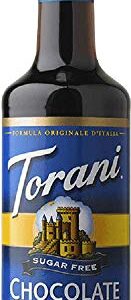 Torani Chocolate Syrup, Sugar Free, Kosher, 12.7 Fluid Ounce (Pack of 4)