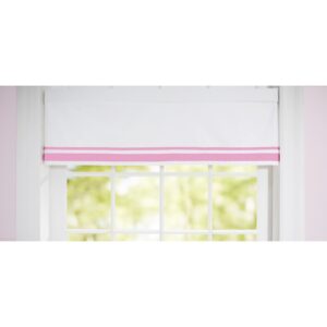 just born safe sleep pink valance