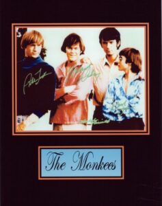 kirkland the monkees 8 x 10 photo autograph on glossy photo paper