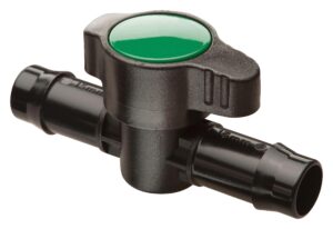 rain bird bval50-1s drip irrigation 1/2" barbed valve, male x male