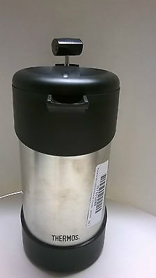 Thermos NCI1000SS4 Vacuum Insulated Stainless Steel Gourmet Coffee Press, 34-Ounce, 9.2"x 6.9"x 4.3"