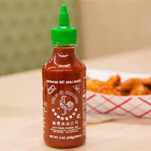 Huy Fong, Sriracha Hot Chili Sauce, 9 Ounce Bottle