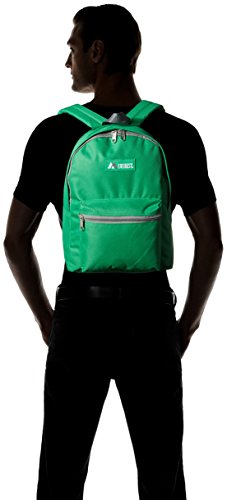 Everest Basic Backpack, Emerald Green, One Size