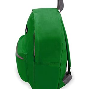 Everest Basic Backpack, Emerald Green, One Size