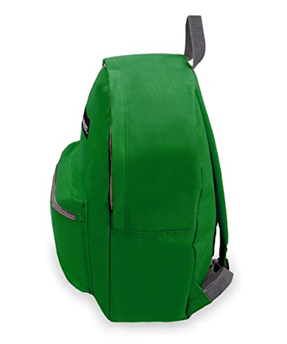 Everest Basic Backpack, Emerald Green, One Size