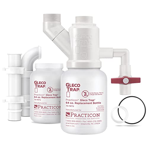 Practicon Gleco Trap System, Clay & Plaster Sink Trap Kit, 64 oz.