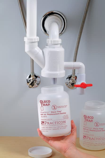 Practicon Gleco Trap System, Clay & Plaster Sink Trap Kit, 64 oz.