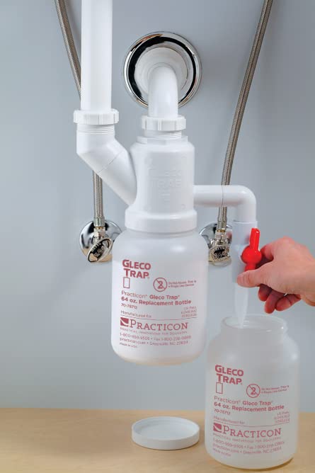 Practicon Gleco Trap System, Clay & Plaster Sink Trap Kit, 64 oz.