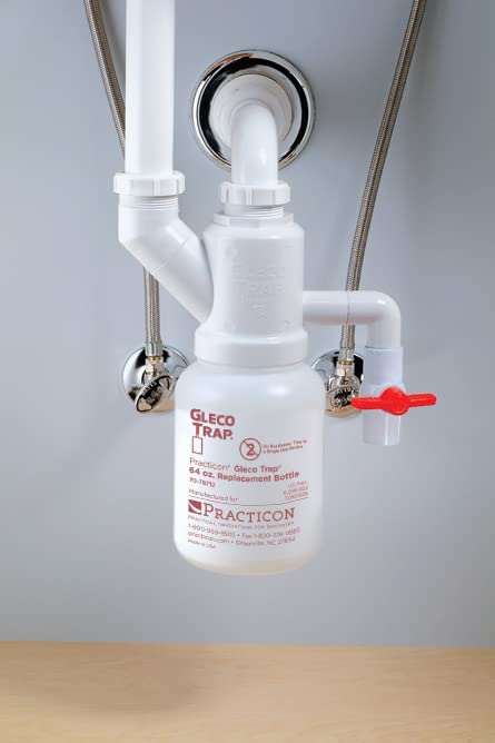 Practicon Gleco Trap System, Clay & Plaster Sink Trap Kit, 64 oz.