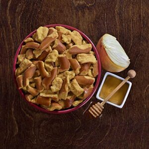 Snyder's of Hanover Pretzel Pieces, Honey Mustard and Onion, 8 oz (Pack of 6)