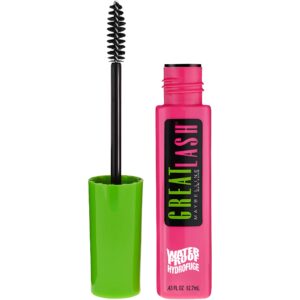 maybelline new york great lash waterproof mascara, brownish black [112] 0.43 oz (pack of 3)