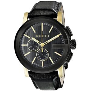 Gucci Gucci G - Chrono Collection Black Mens' Watch(Model:YA101203)