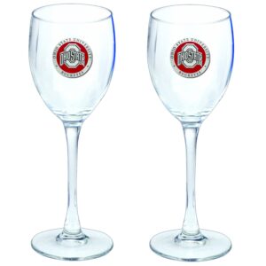 heritage pewter ohio state university goblets (set of 2)