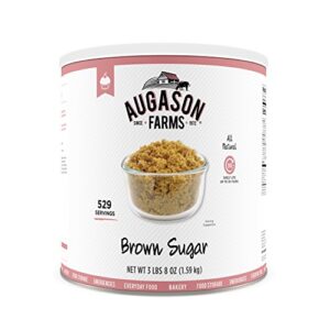 augason farms brown sugar 3 lbs 8 oz no. 10 can