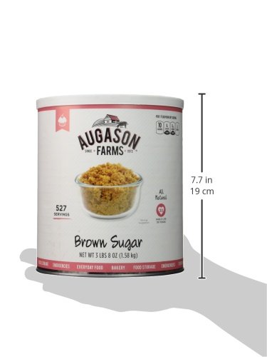 Augason Farms Brown Sugar 3 lbs 8 oz No. 10 Can