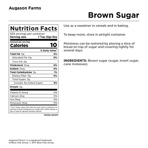 Augason Farms Brown Sugar 3 lbs 8 oz No. 10 Can