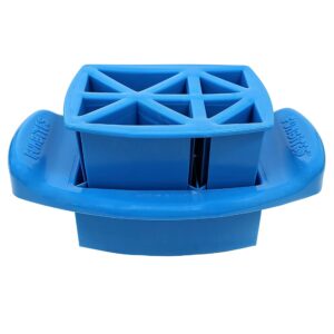 FunBites Food Cutter for Kids, Blue Triangles