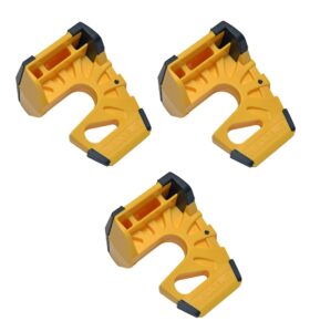 wedge-it - the ultimate door stop - yellow (3 pack)