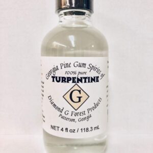 4 Oz 100% Pure Gum Spirits of Turpentine